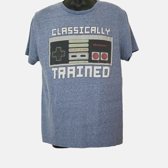 Nintendo | Shirts | Official Nintendo Classically Trained Retro Soft ...